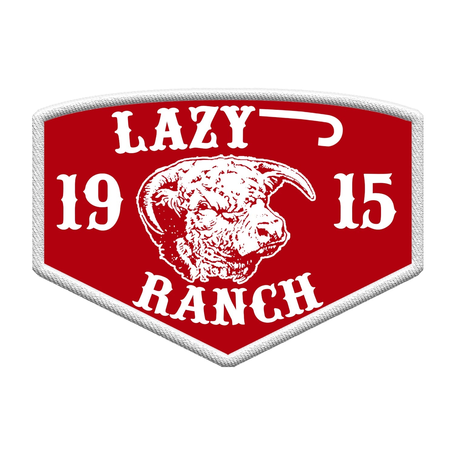Red Ranch Patch – Lazy J Ranch Wear